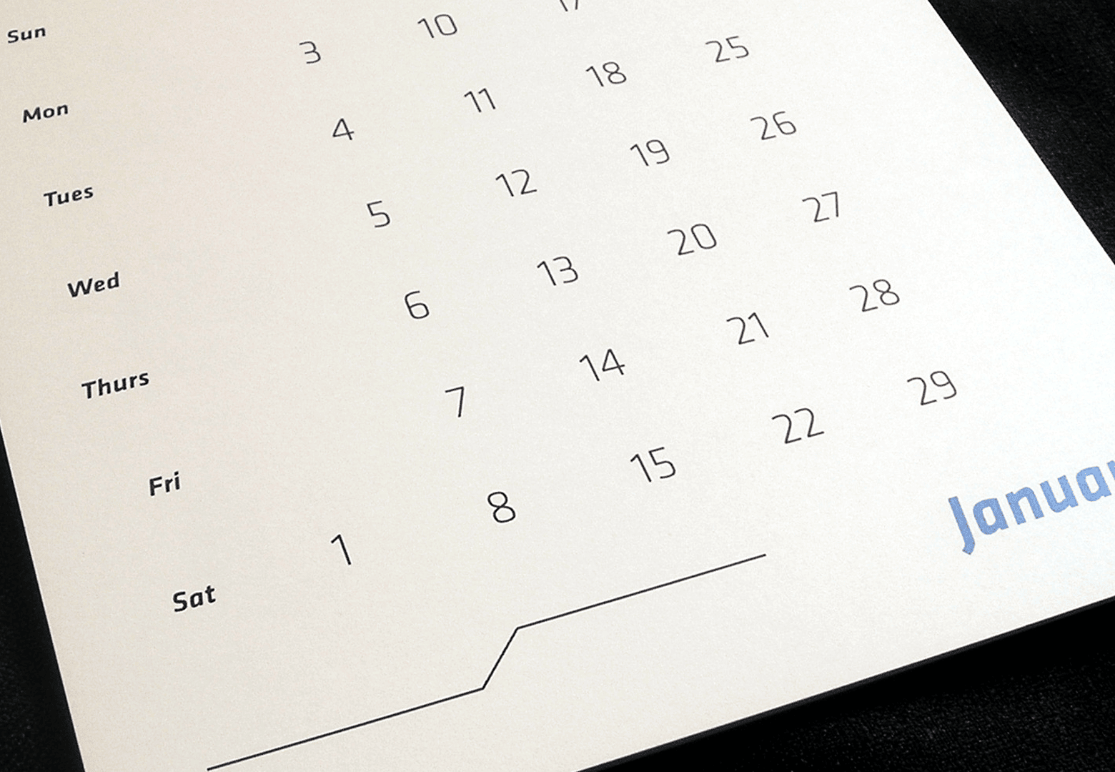 2011 Time Travel Calendar \\ Alex Griendling’s Work Index